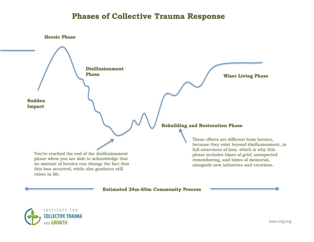Where are we now? A Collective Trauma Response model throws light on ...