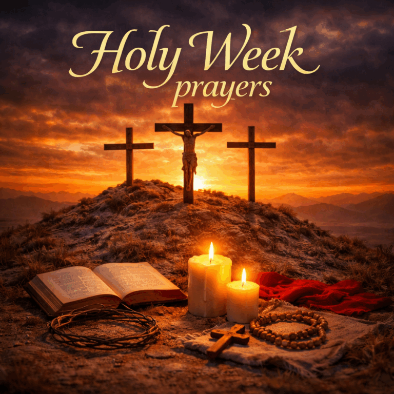 Prayers for Holy Week – Growing Old Grace-fully
